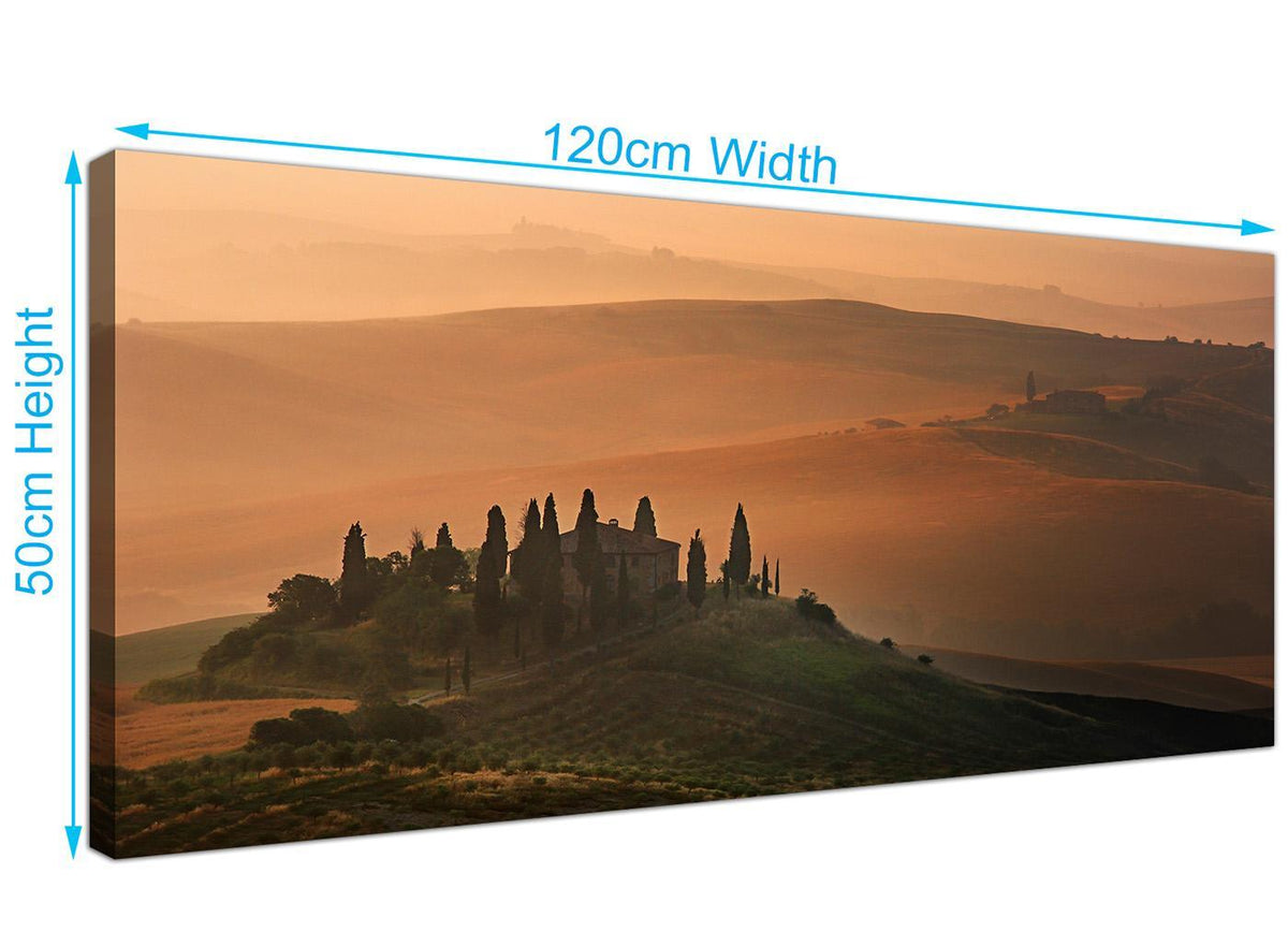 Tuscany Vineyard - Italian Canvas Prints – wallfillers.co.uk